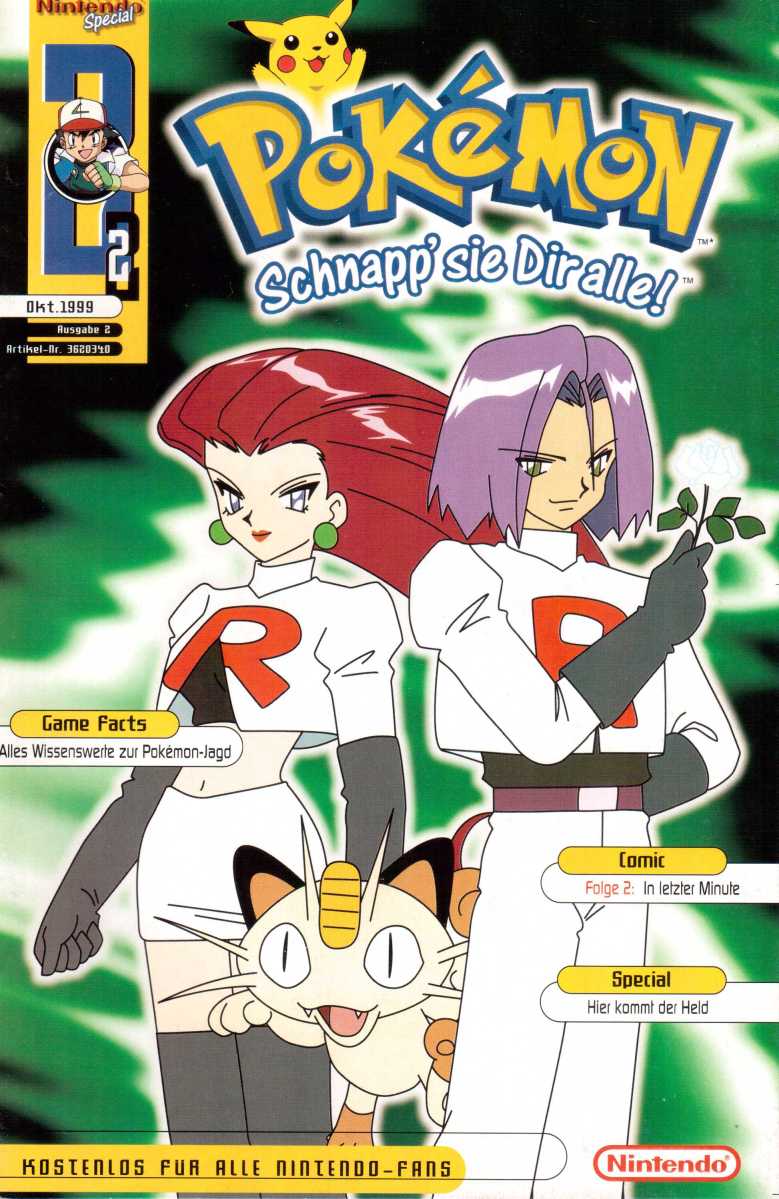 Club Nintendo Special: Pokémon Comic Folge #2 In letzter Minute