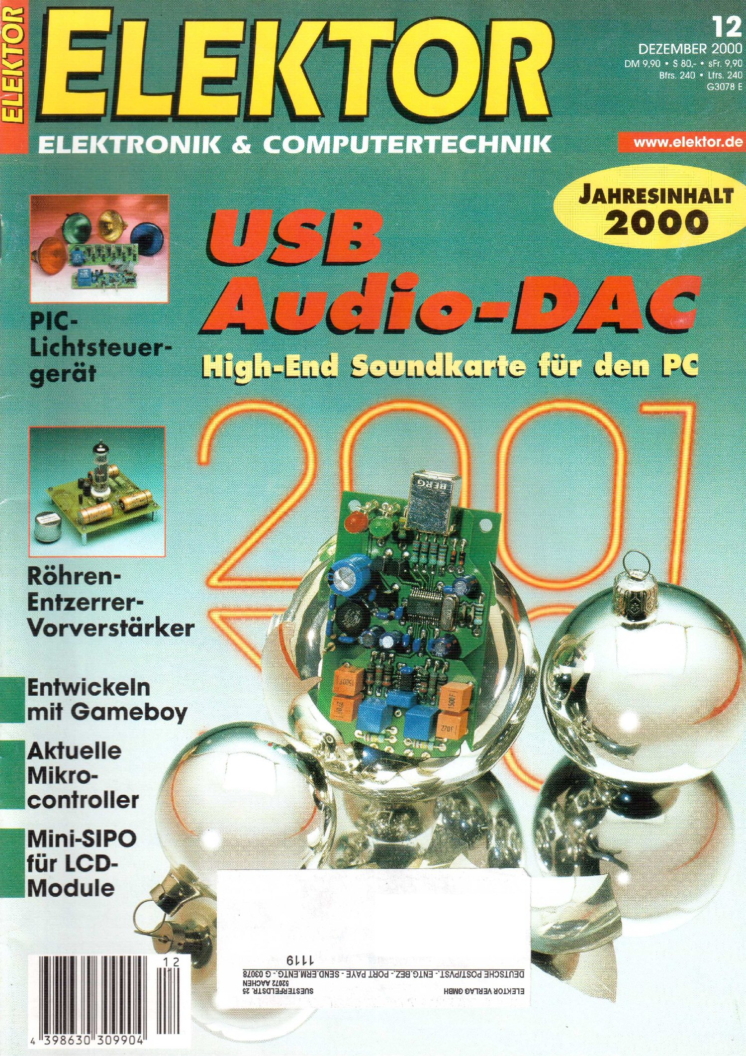 Elektor – GBDSO | Game Boy-Digital-Speicher-Oszilloskop