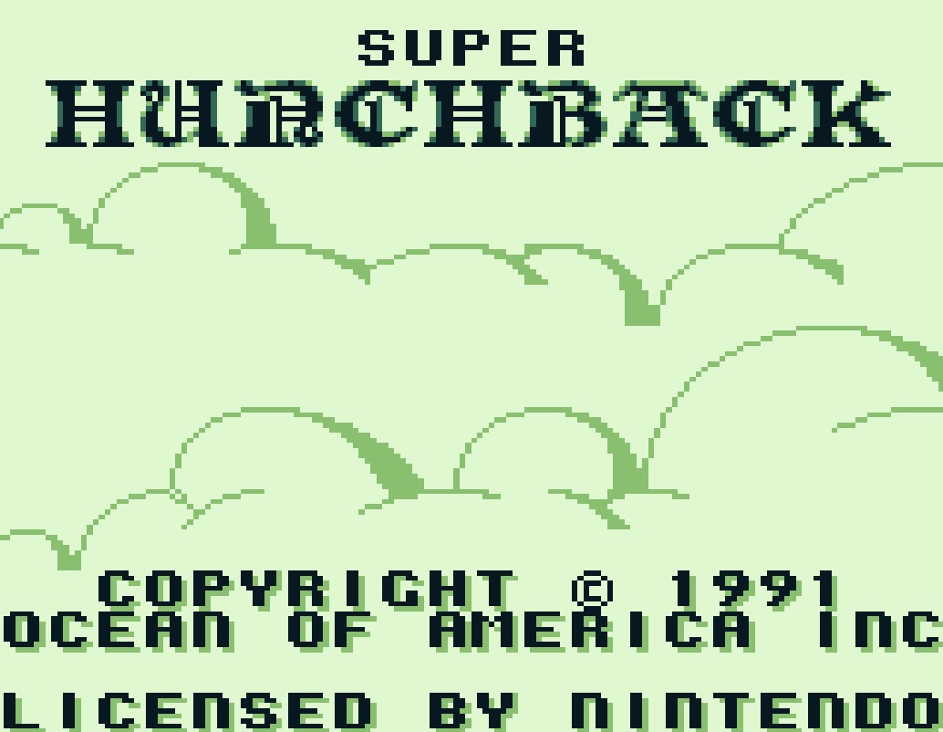 Game Boy: Super Hunchback – DMGPage – game boy blog