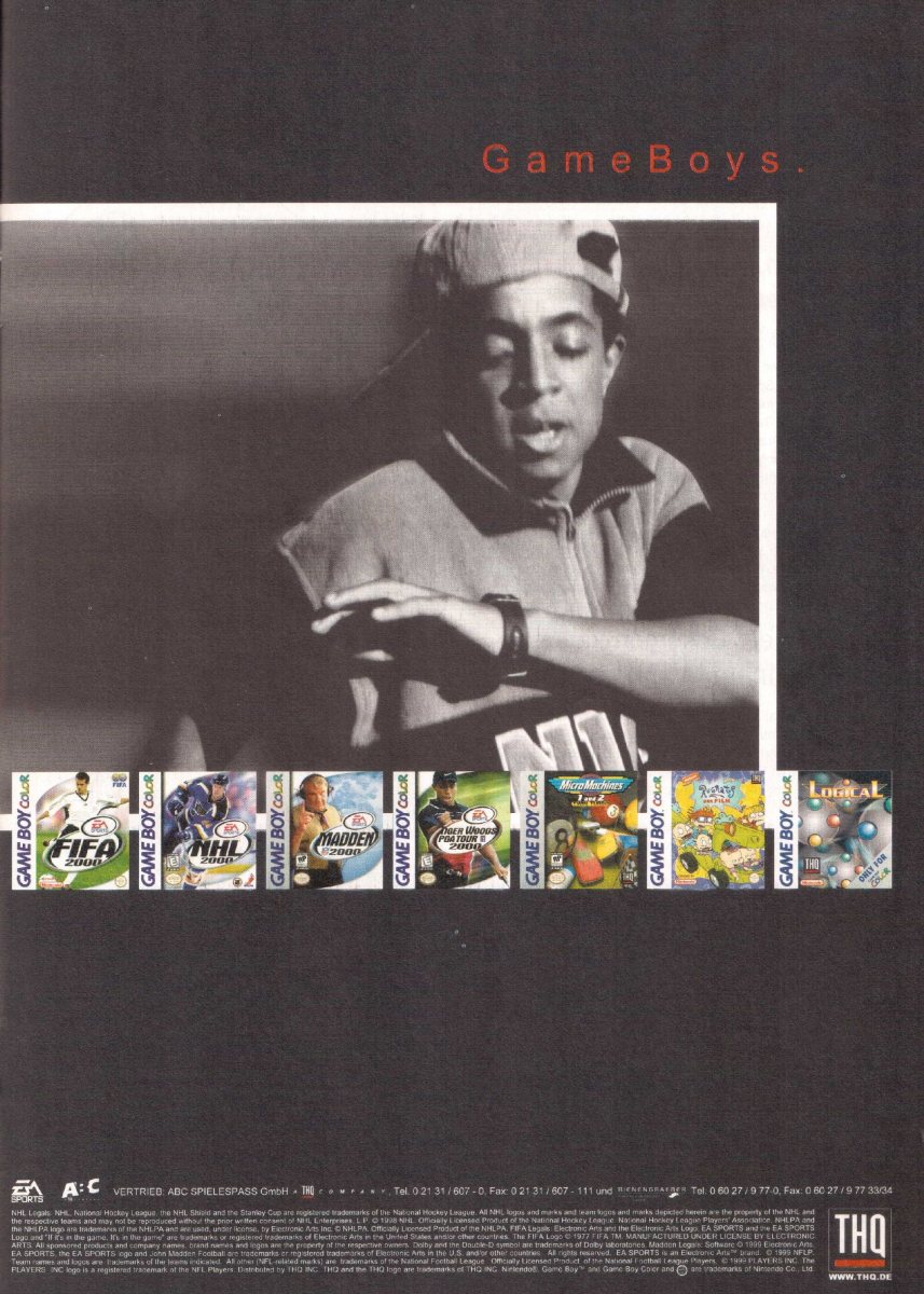 Game Boys | THQ Werbung