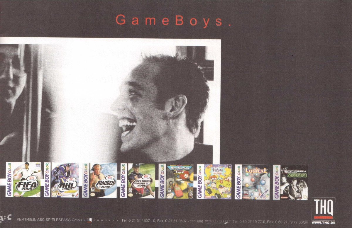 Game Boys | THQ Werbung 2